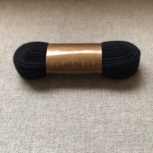 Gucci | Other | Gucci Shoe Laces Pair Of Black Laces New | Poshmark